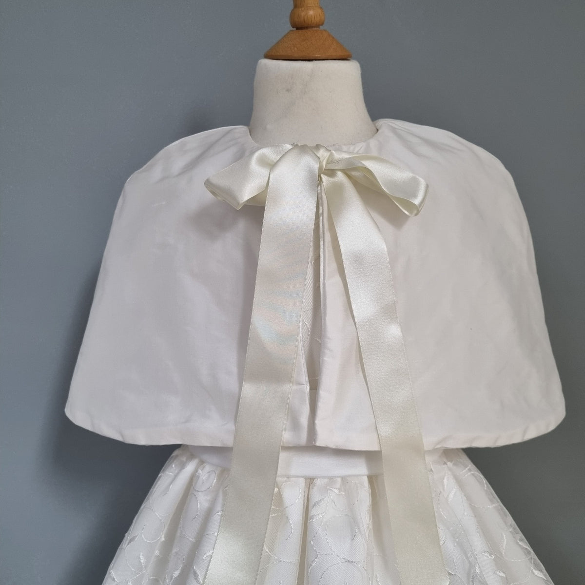 Silk Wedding Communion Cape | Personalised hand made baby gifts ...